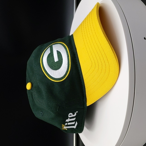 NFL | Accessories | Nwt Green Bay Packers Miller Lite Logo Baseball Cap ...